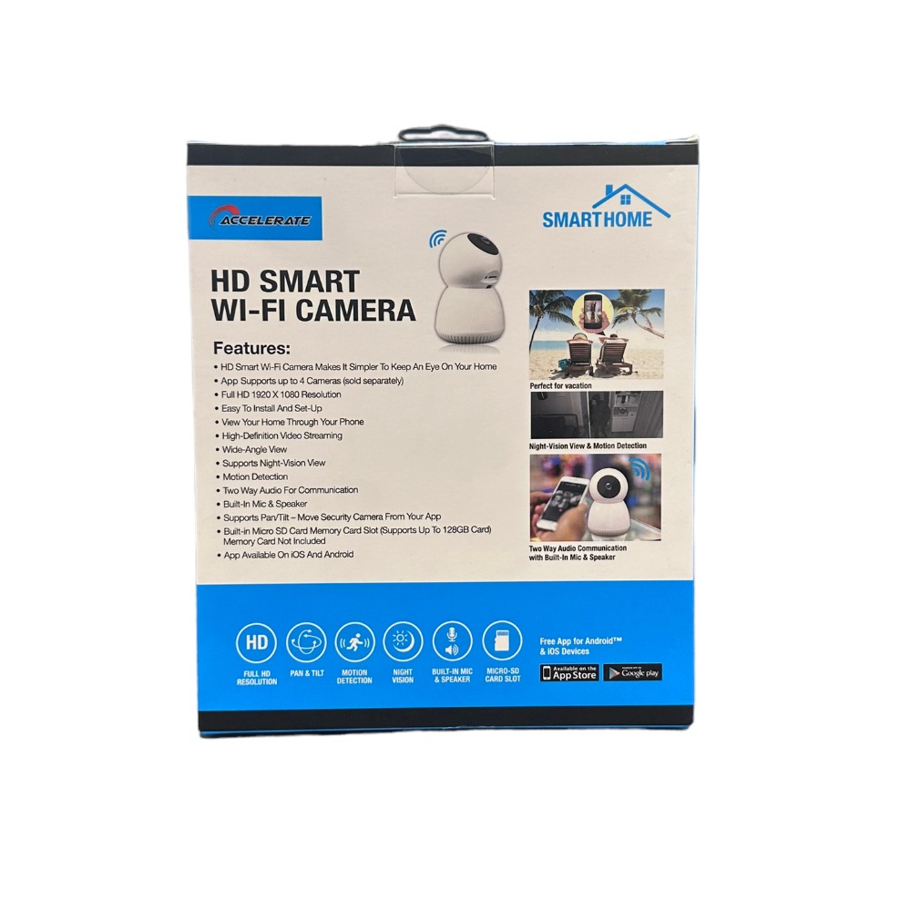 New New: Accelerate HD Smart Wi-Fi Camera - Own4Less